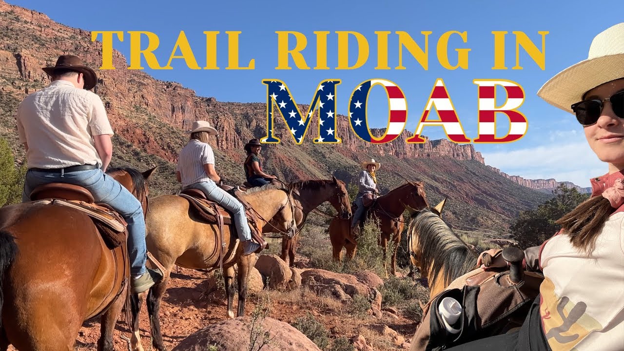 Trail Riding in Moab, Utah - My boyfriend's first ever ride! - YouTube