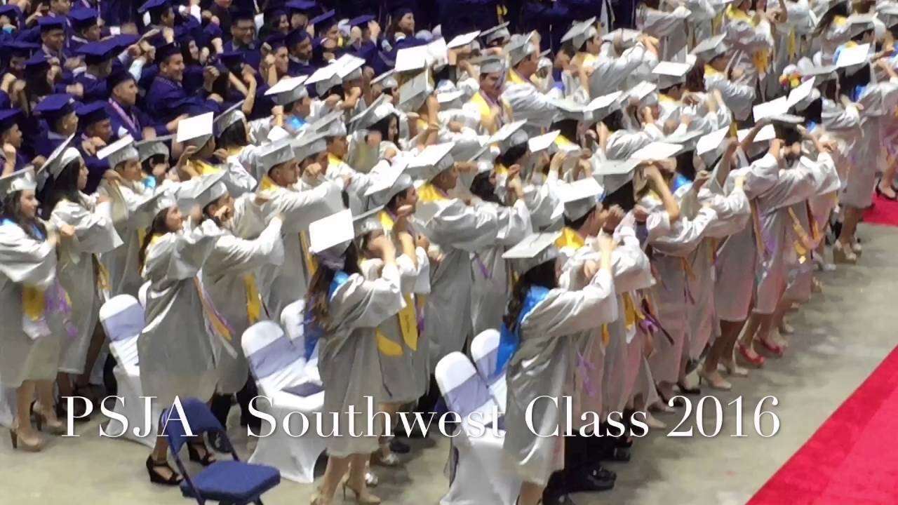 PSJA Southwest Early College High School 2016 Flashmob Graduation ...