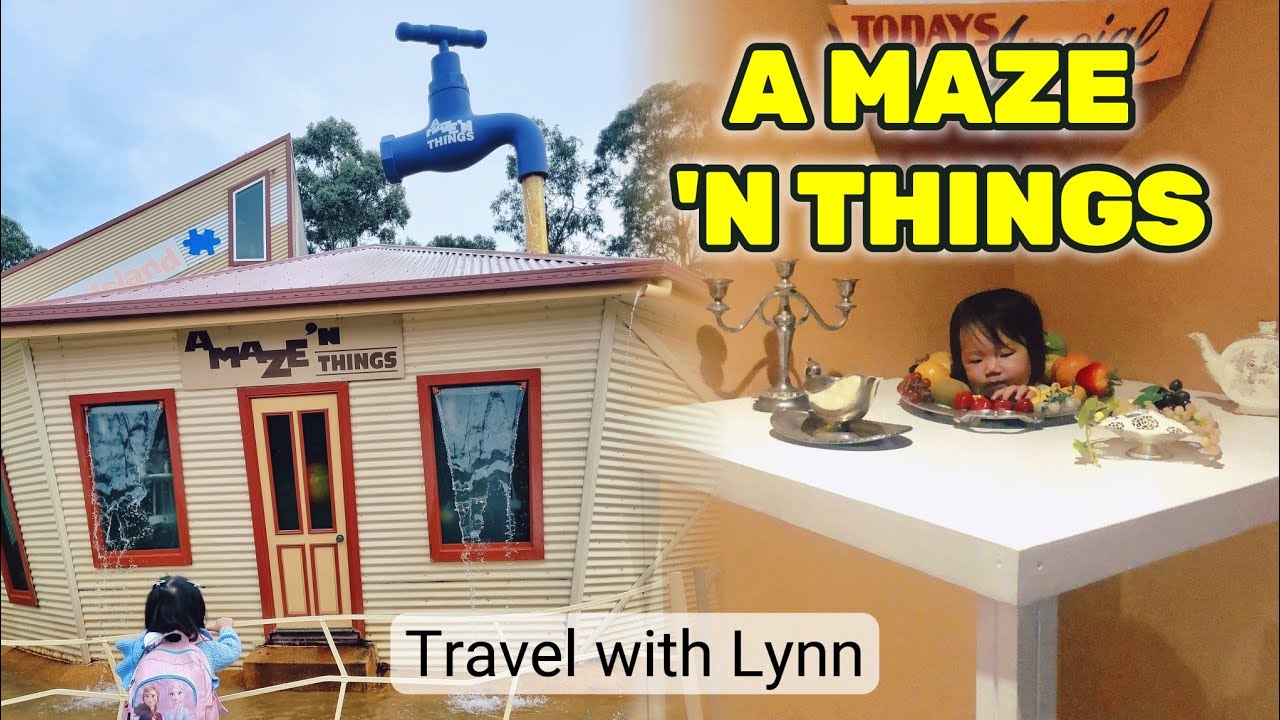 Travel with Lynn to A maze N things | Phillip Island - YouTube