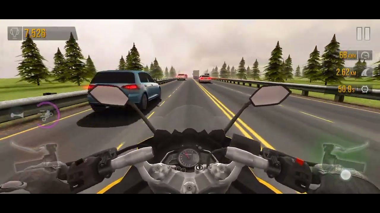 Traffic Rider bike game 3d highway - YouTube