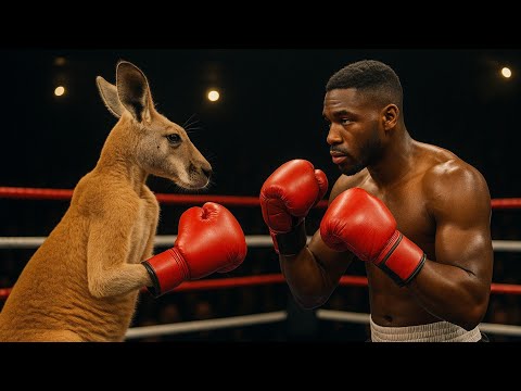 Pro Boxer Fights a Kangaroo: Who Hits Harder?