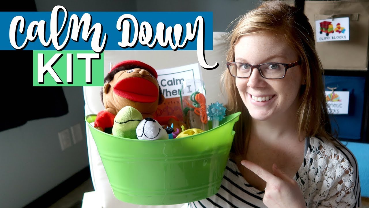 Help Kids Calm Down with a CALM DOWN KIT | DAYCARE DAY - YouTube