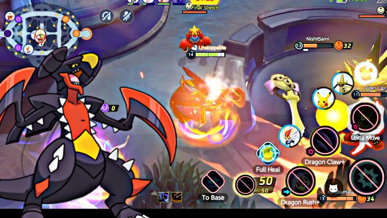 Garchomp Dragon Claw is Broken 😱 | Pokemon Unite - YouTube