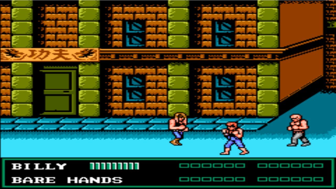 Double Dragon III: The Sacred Stones(NES 1991) - Mission 1: USA ...