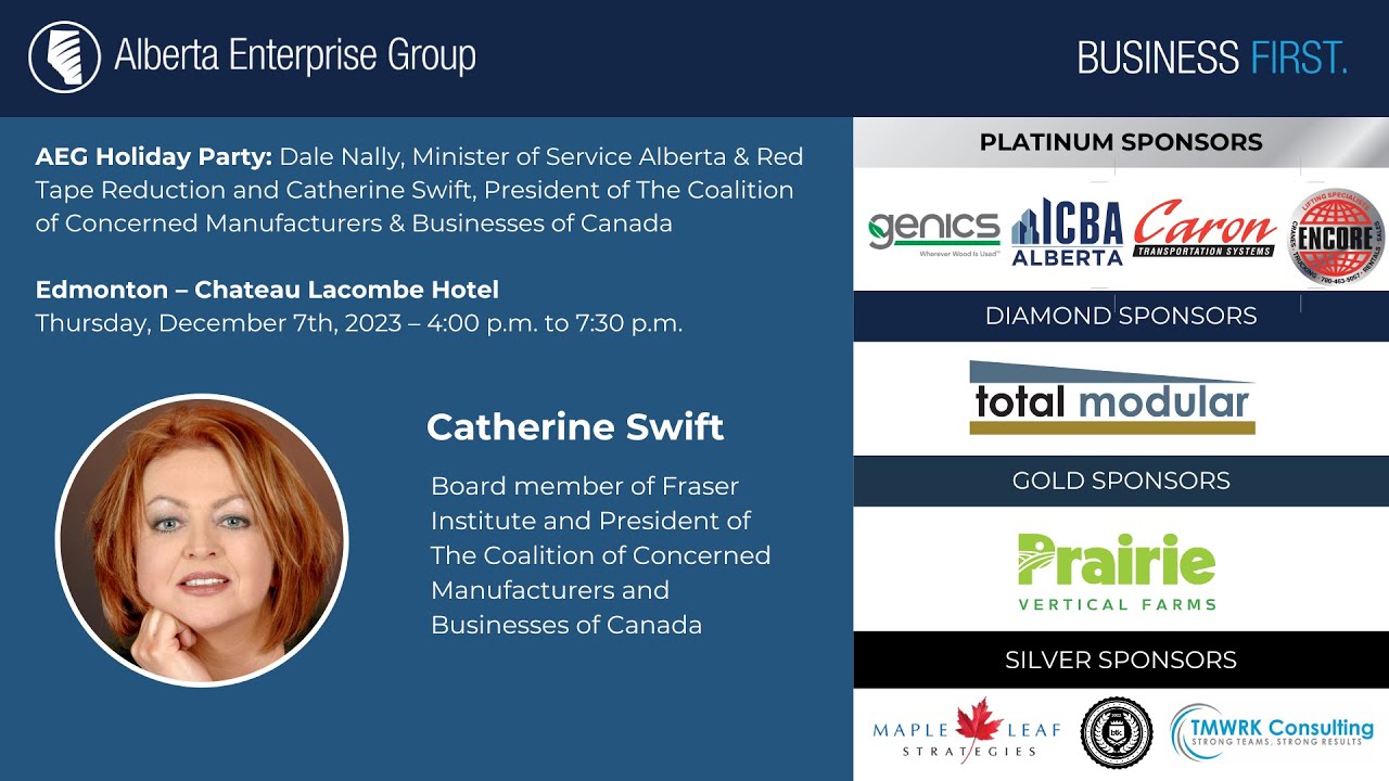 Catherine Swift, President of The Coalition of Concerned Manufacturers ...