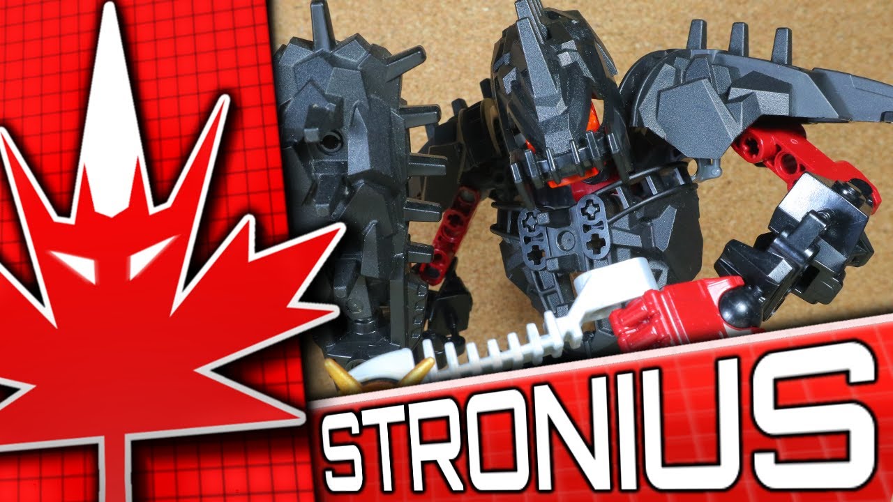 📸 A Completely Normal LEGO Bionicle Glatorian Legends STRONIUS | Review ...