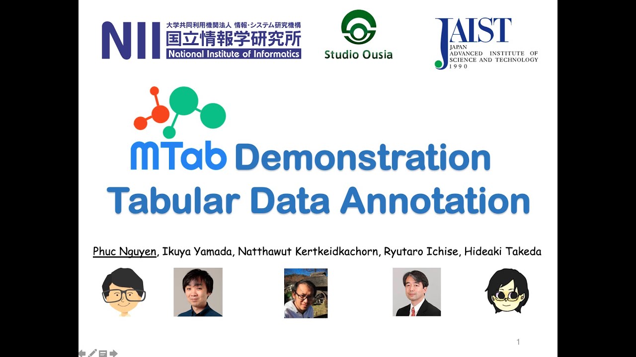 MTab Demonstration - YouTube