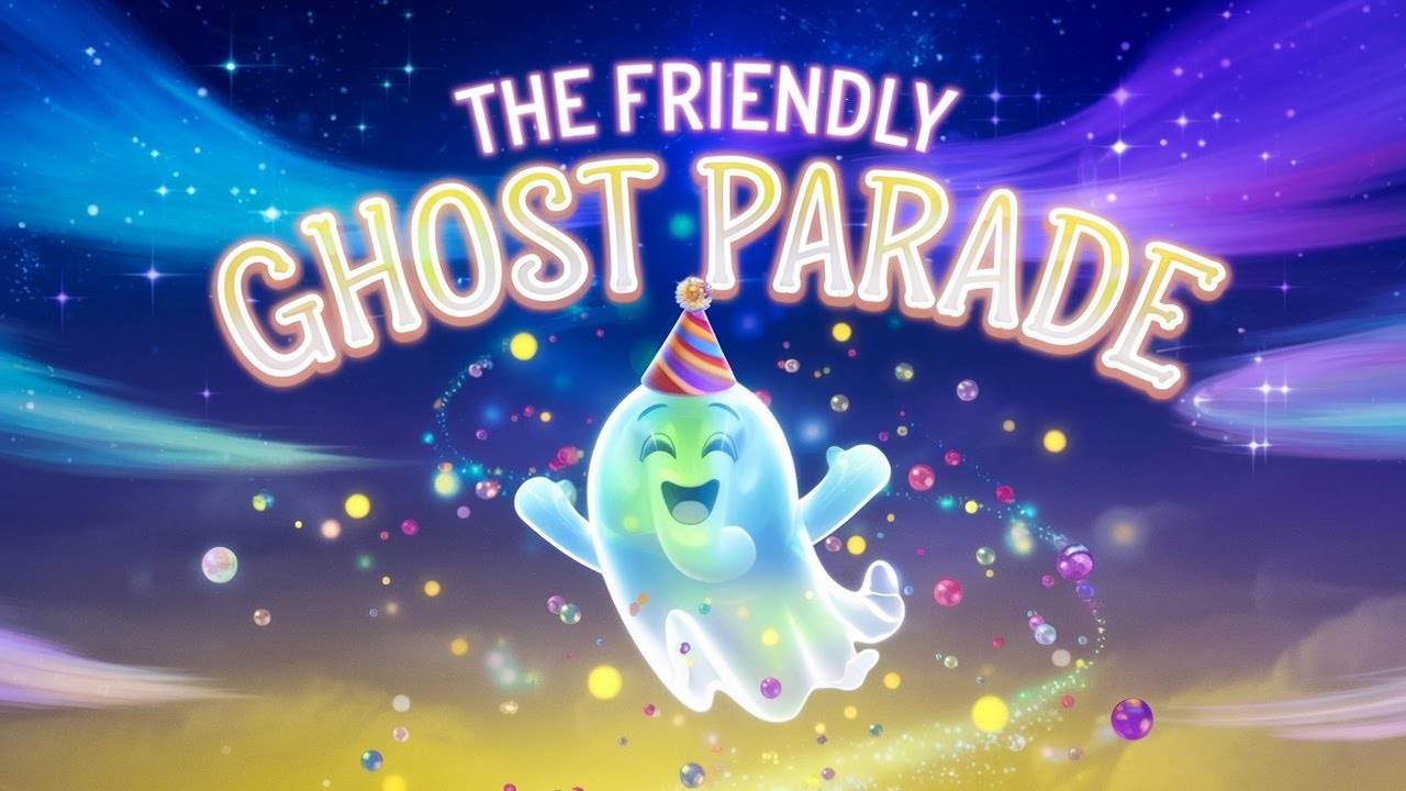 The Friendly Ghost Parade 👻 | Spooky Fun Nursery Song for Kids! - YouTube