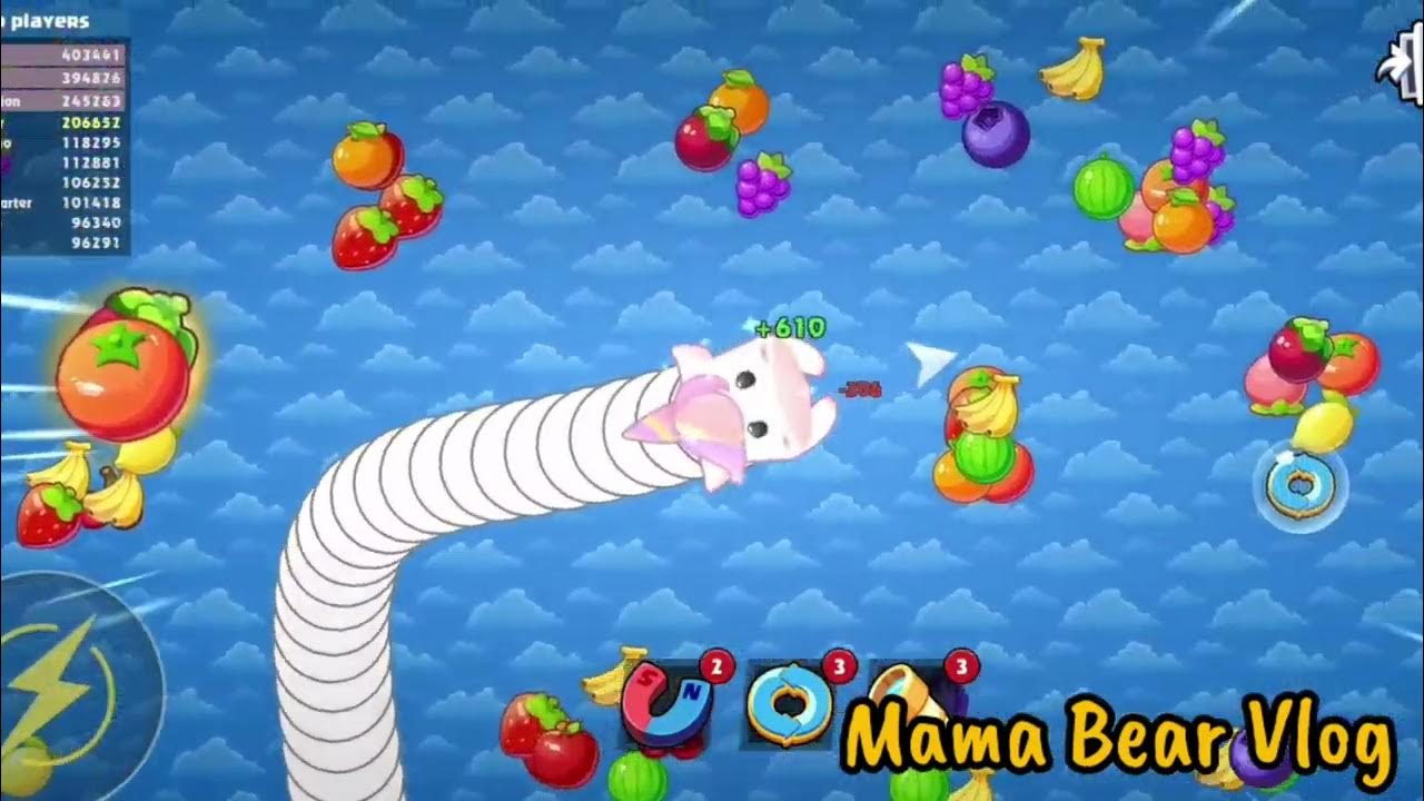 Worms Merge: Idle Snake Game 🪱 / Epic Worms Merge / Best Gameplay Part-1 #worms #snake #gaming ...