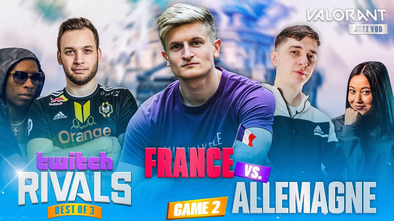 TWITCH RIVALS DEMI FINALE, FRANCE vs ALLEMAGNE GAME 2 - YouTube