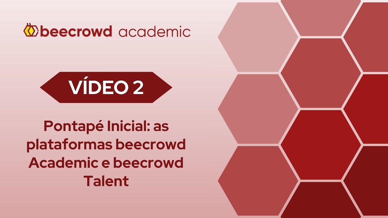 [PT-BR] beecrowd Academic - Vídeo 2 - Pontapé Inicial - YouTube
