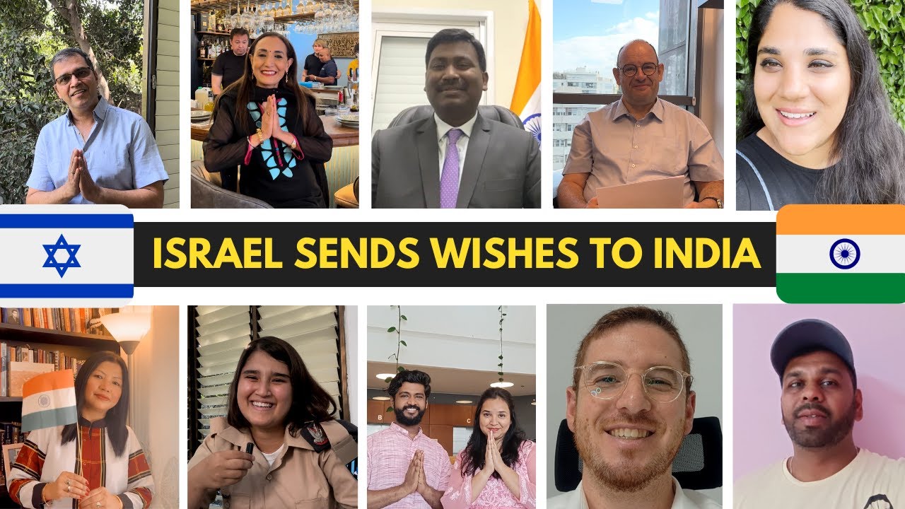 Israel wishes India Happy 77th Independence Day 🇮🇳 🇮🇱 | Indian in ...