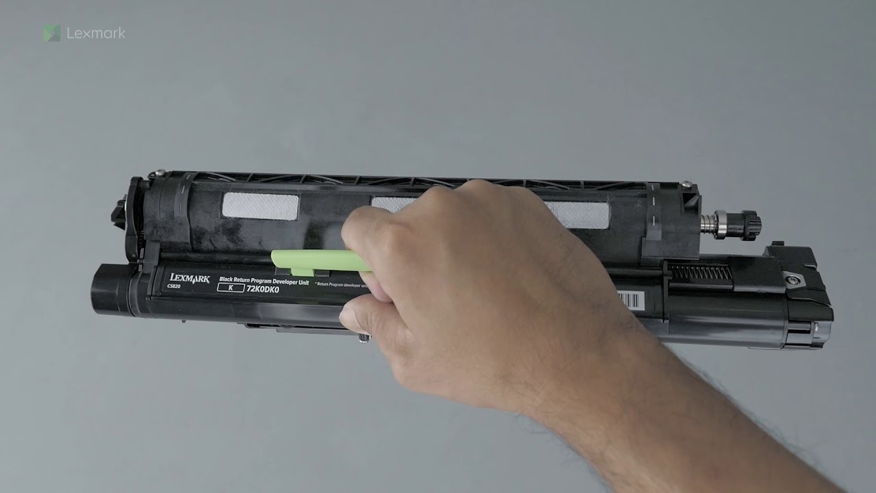 CS820/CX820/CX825/CX860 Series—Replacing the photoconductor unit - YouTube