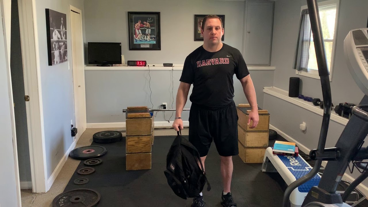 Back Pack Lateral Raise - YouTube