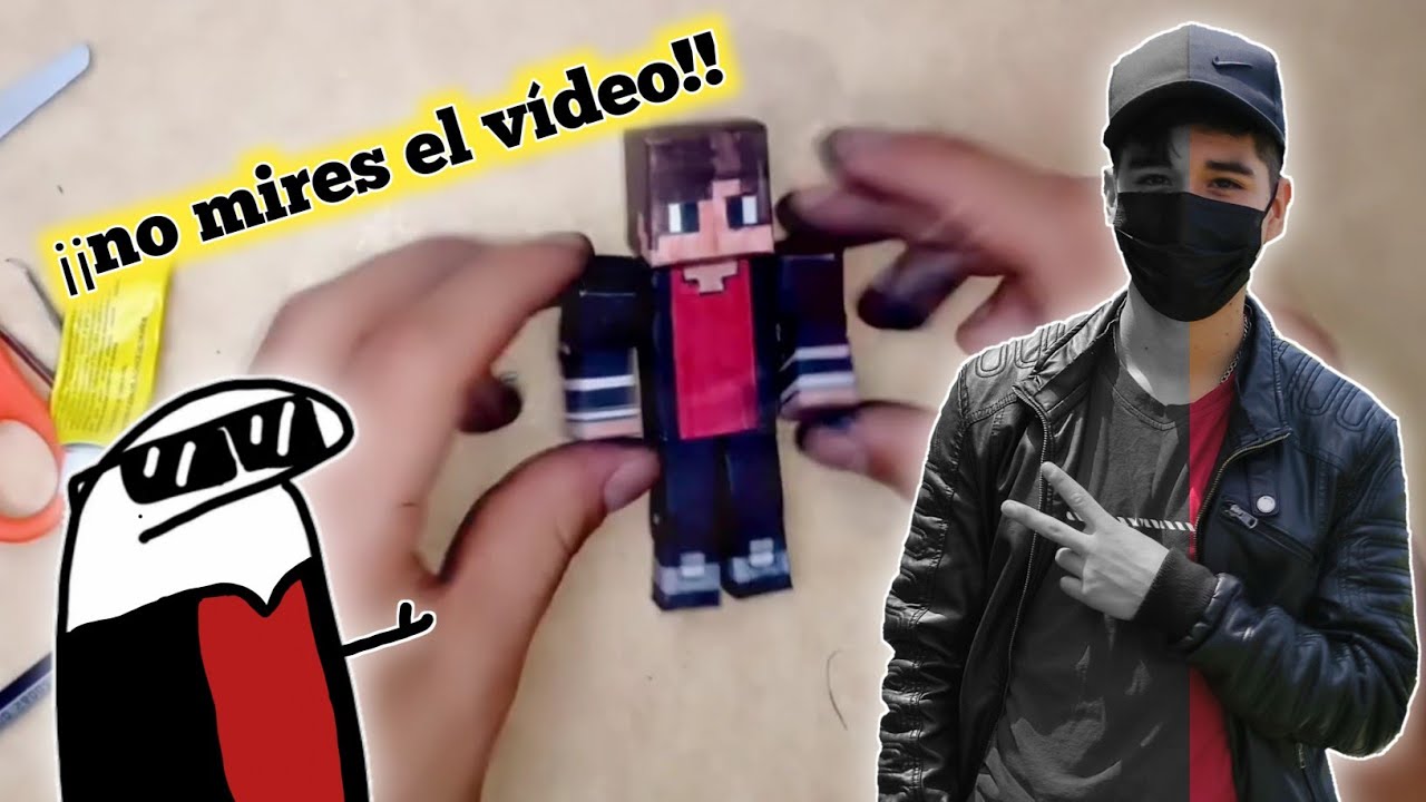 cómo hacer un muñeco de Minecraft movible con 11 articulaciones paso a ...
