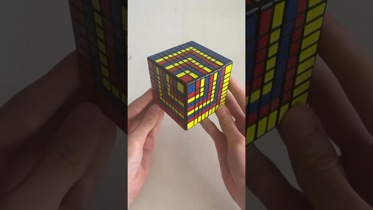 Pattern 9x9x9 cube | Rubik’s cube - YouTube