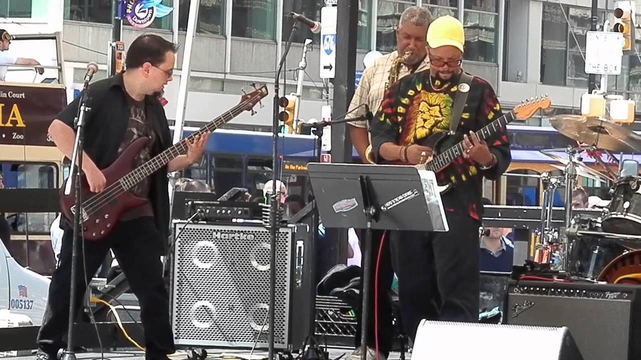 Dark Continent Band Love Park 8/15/13 - Papa Was a Rollin Stone - YouTube