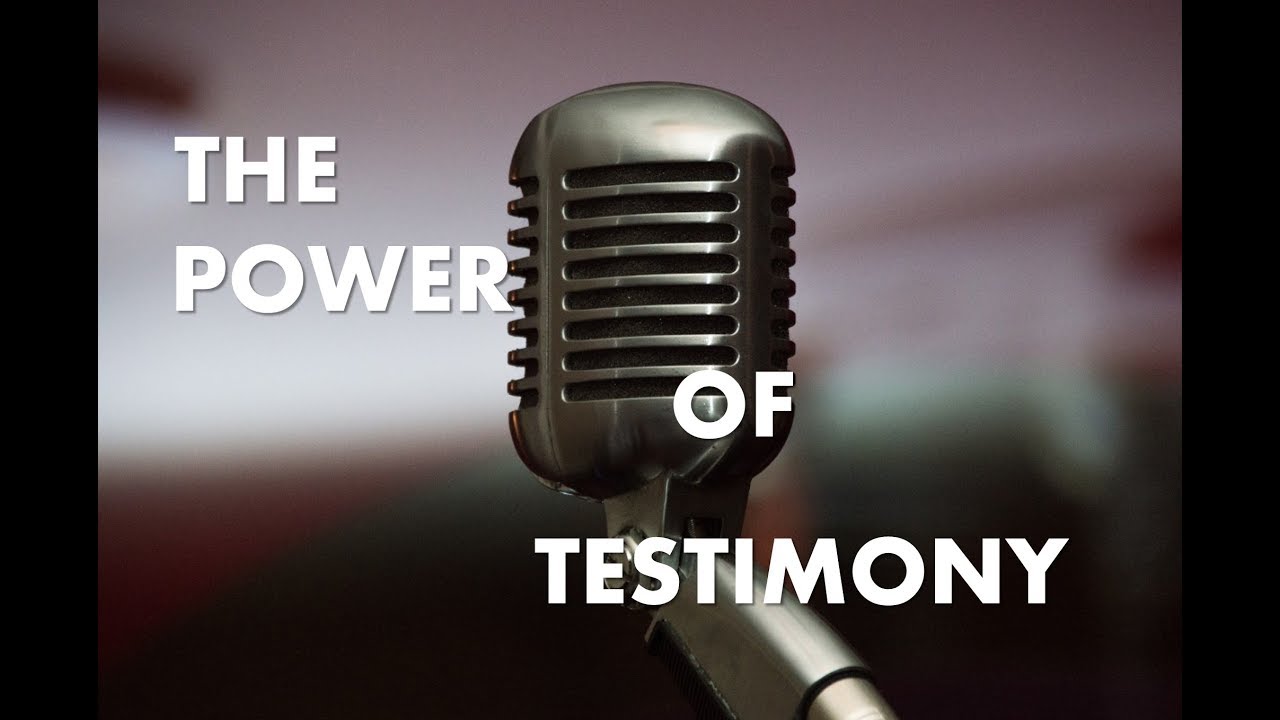 Sermon 06/24/18: The Power of Testimony - Audio Sermon - YouTube