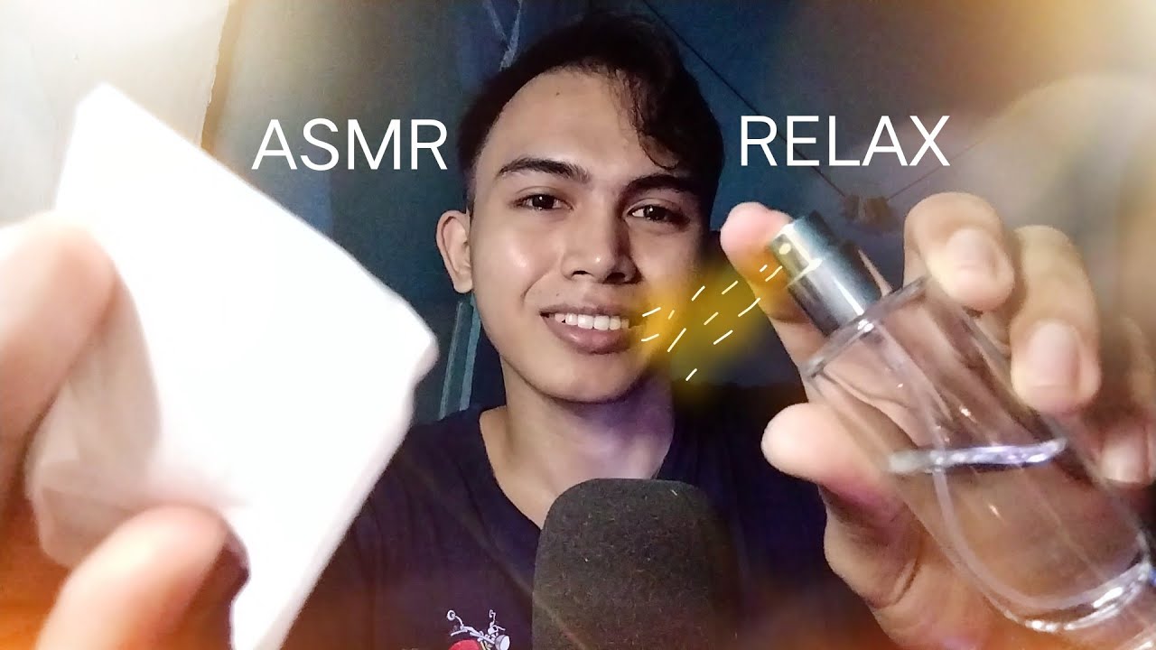 ASMR To make you sleep with hand sound, Spraying, tapping, Massaging ...