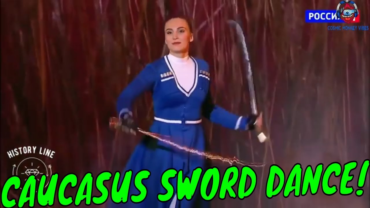 CAUCASUS SWORD DANCE - YouTube