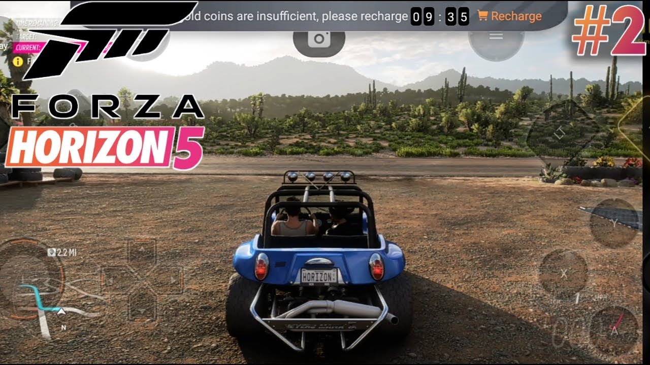 Forza Horizon 5 Gameplay - on mobile (Android,) Part 2 - YouTube