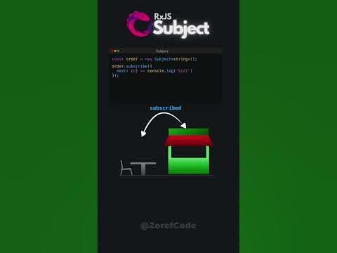 Subject in RxJS - YouTube