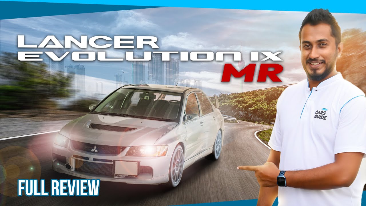Lancer Evolution IX MR Review | ලංකාවේ තියෙන Eye-Catchingම Race Car එක ...