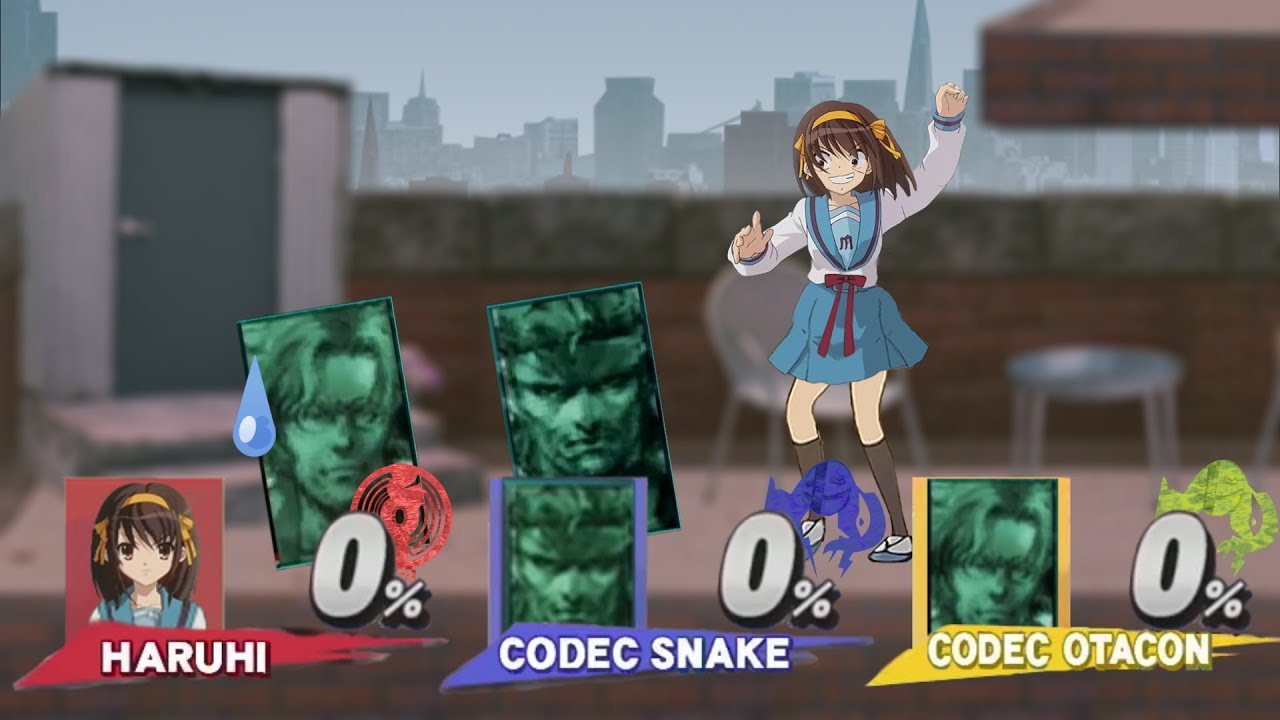 Smash Bros Lawl - Bits - Haruhi - Side Smash - YouTube