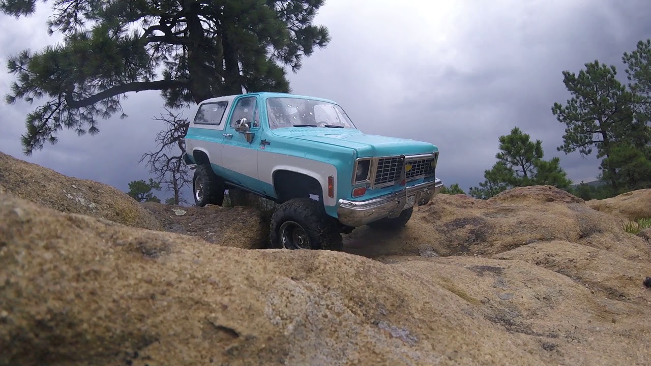 RC4WD Blazer & RC4WD Cruiser | 1/10 Scale Trail Riding | Palmer Park ...
