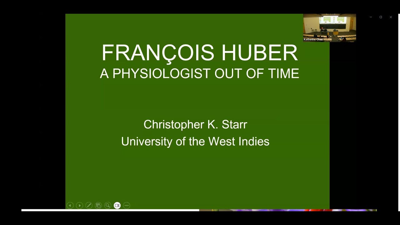 Day 2 - Francois Huber - A physiologist out of time - YouTube