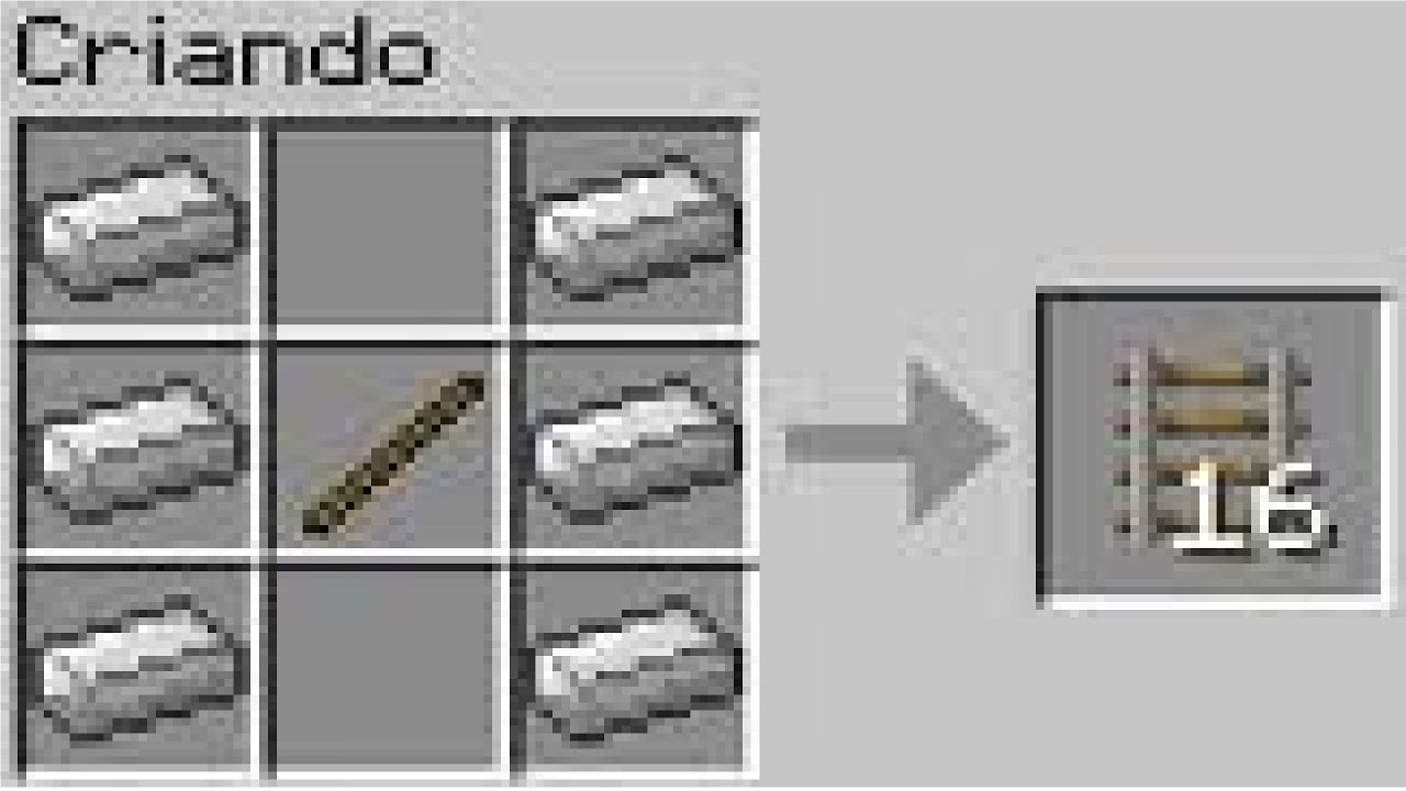 Minecraft: como fazer Trilhos - YouTube