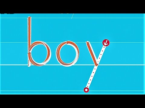 Word Writing | Writing Wizard | Trace Word - YouTube