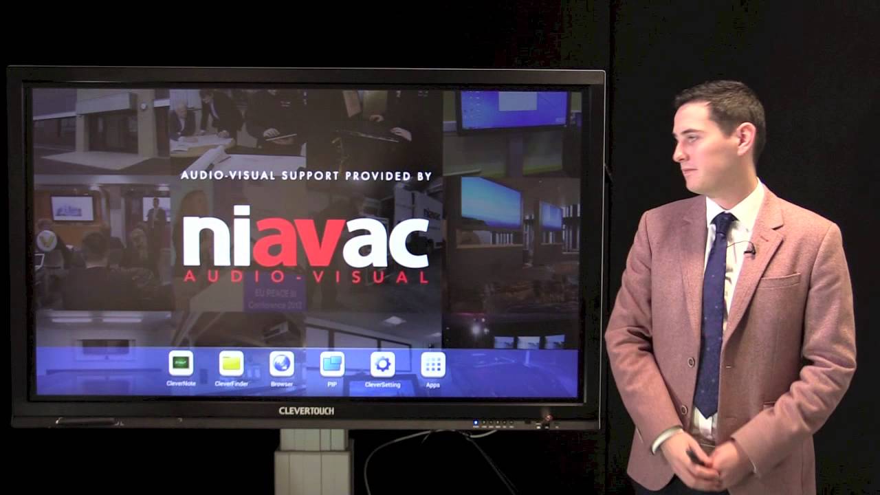 Niavac- Clevertouch Plus Tutorial - YouTube
