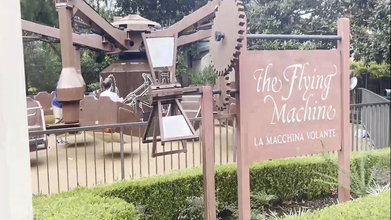 [Defunct] The Flying Machine - Busch Gardens Williamsburg - YouTube