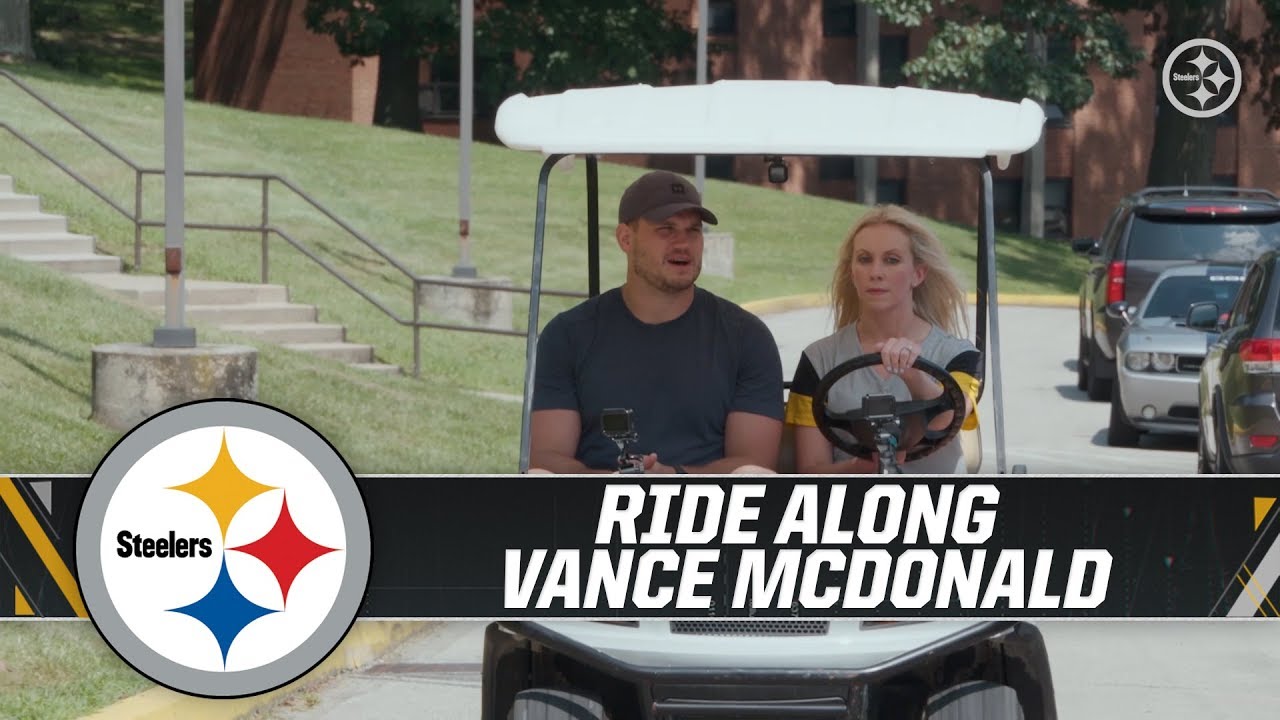 Ride Along with Missi Matthews and Vance McDonald | Pittsburgh Steelers ...