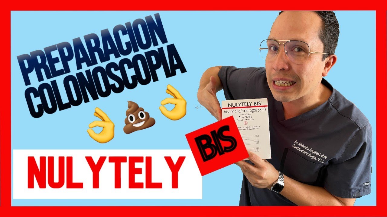 Preparación para colonoscopia con Nulytely Bis 👌💩👌 - YouTube