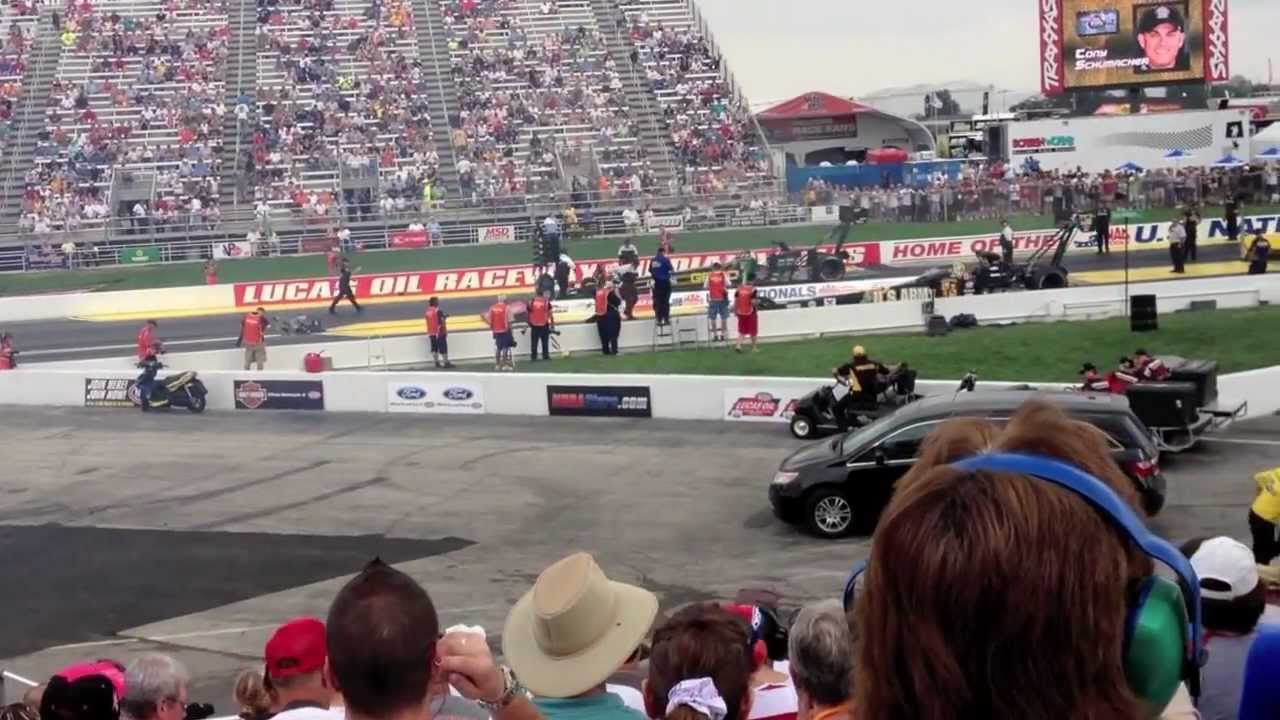 2012 NHRA U.S. Nationals, Lucas Oil Raceway Park, Indianapolis, Indiana ...