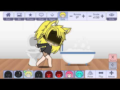 gacha life lagi poop pert 1 - YouTube