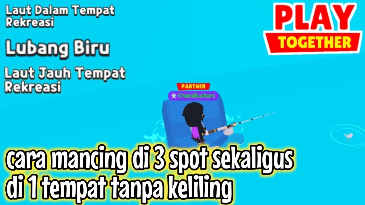 cara memancing 3 spot sekaligus di 1 tempat tanpa keliling play ...