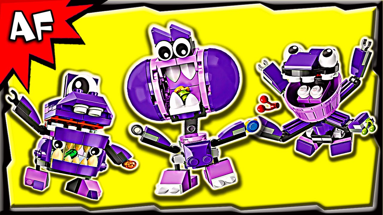 Lego Mixels MUNCHOS Series 6 Snax, Berp, Vaka-Waka Build Review 41551 ...