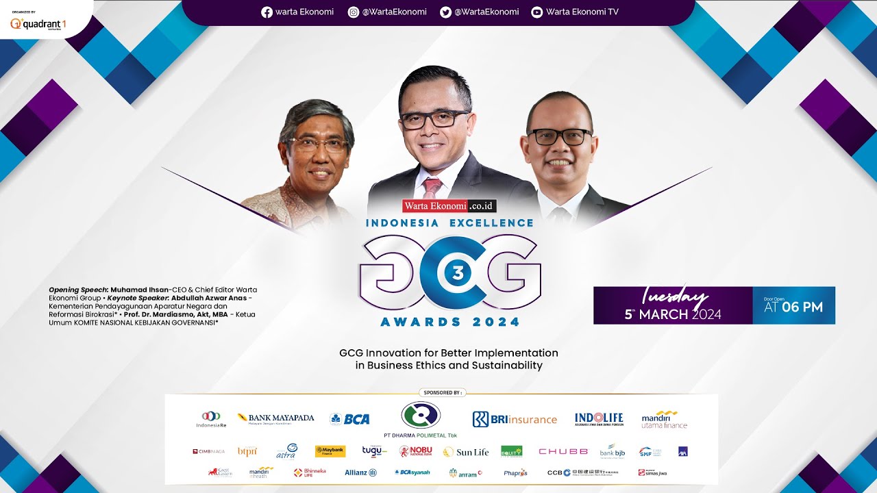 Indonesia Excellence GCG Awards 2024 | GCG Innovation for Better ...