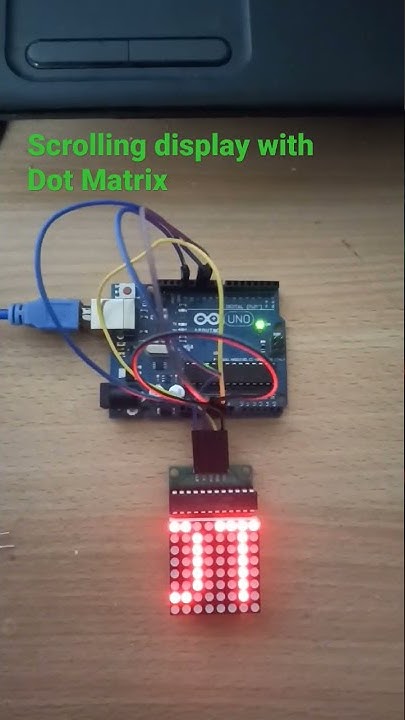 Max7219 scrolling text with Arduino#shorts#youtubeshorts - YouTube