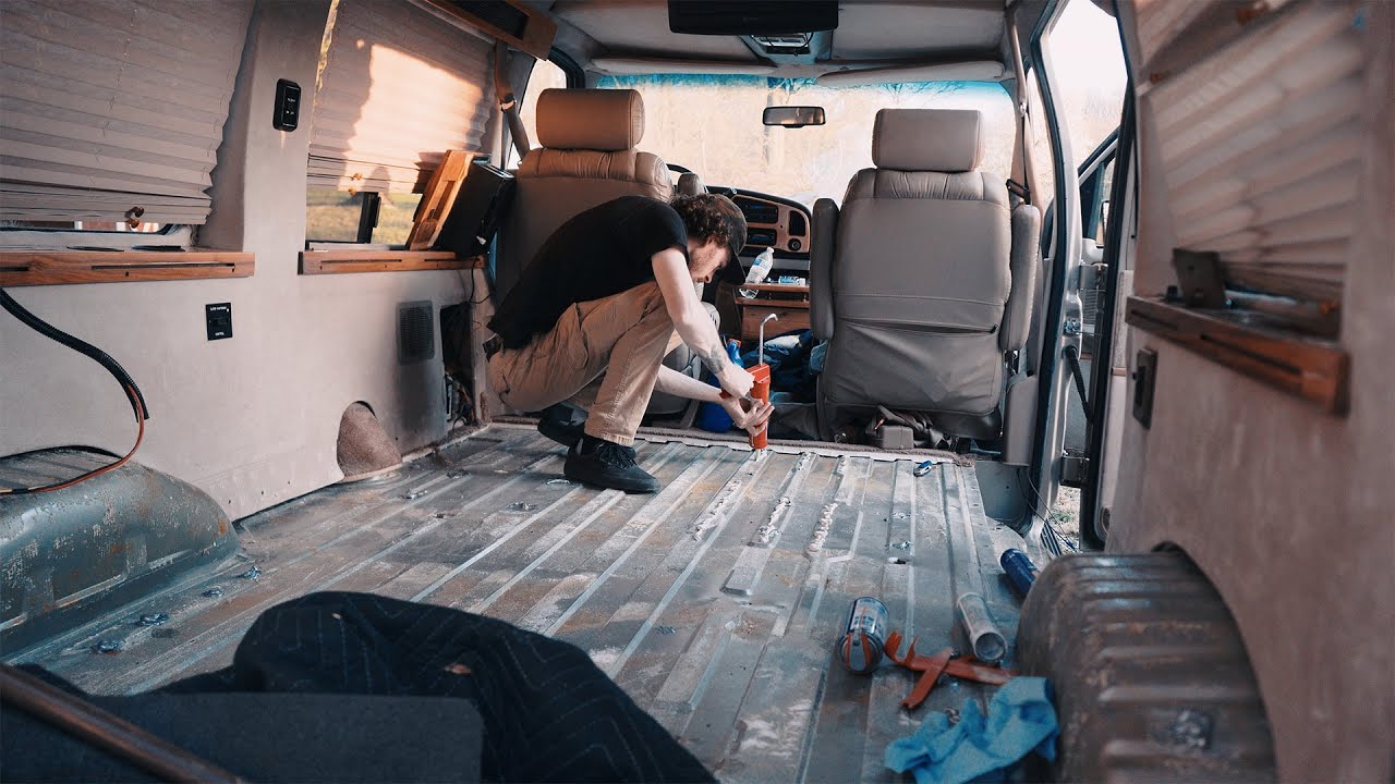 The Van Conversion Begins! - YouTube