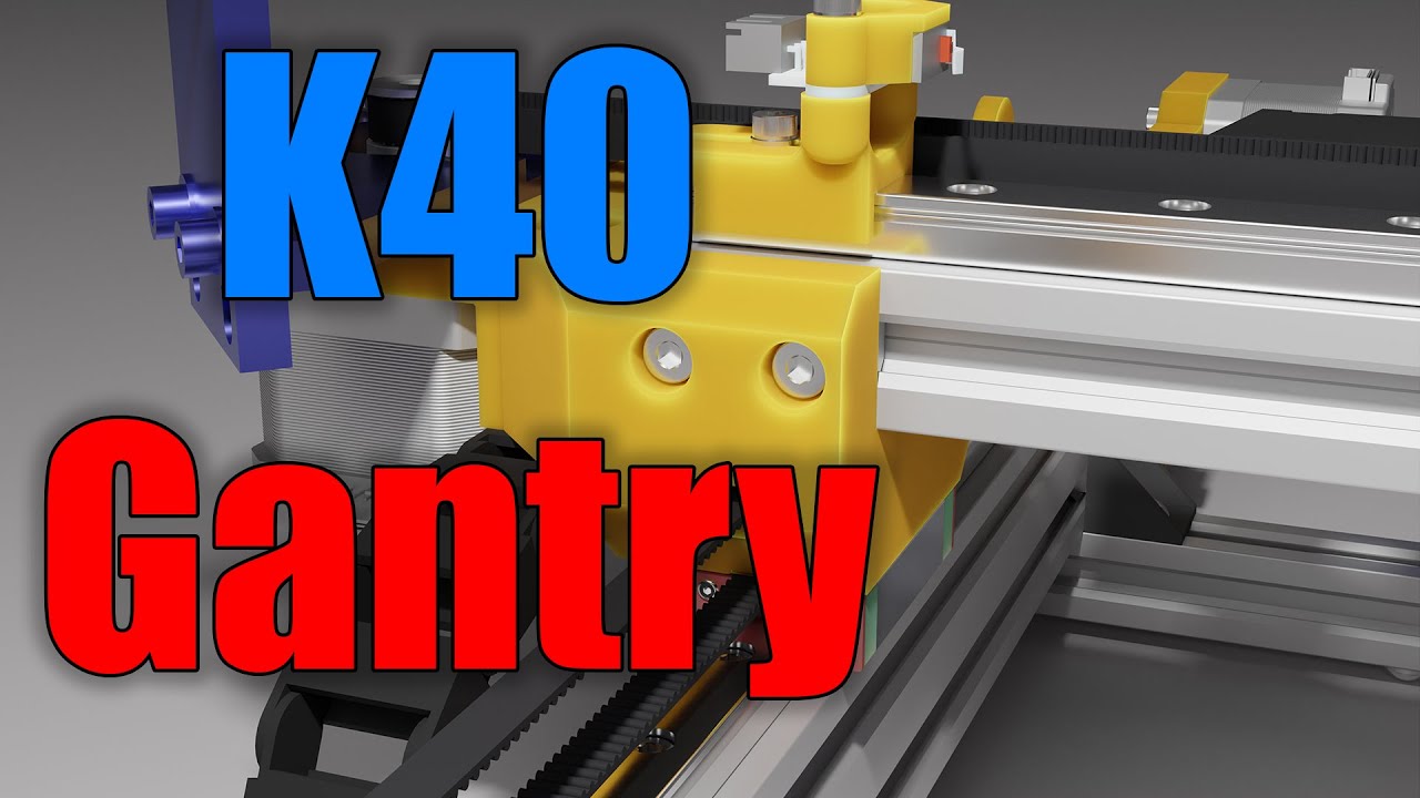 K40 Gantry zusammengebaut | Es geht voran | K40 Laser - YouTube