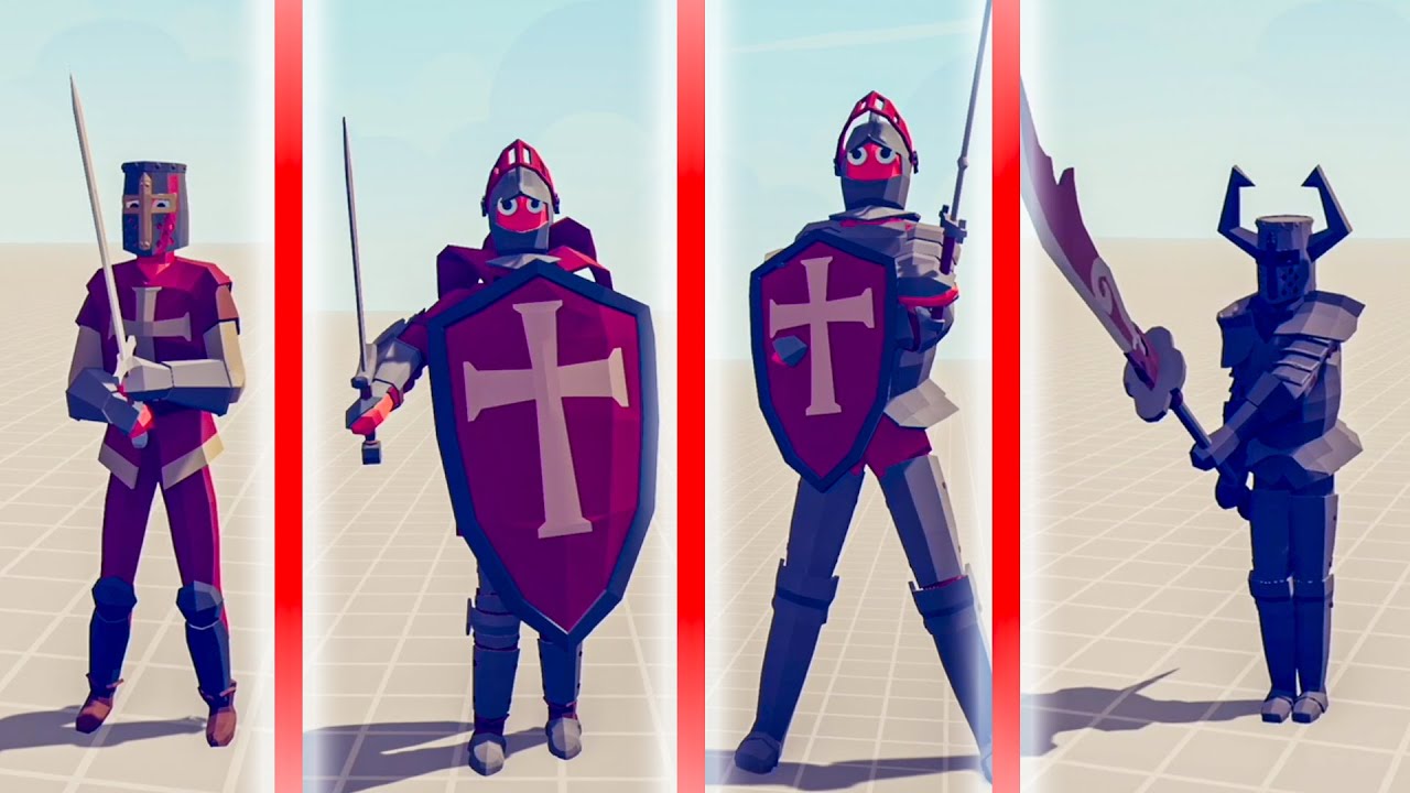 TABS Evolution of Knight - Totally Accurate Battle Simulator - YouTube