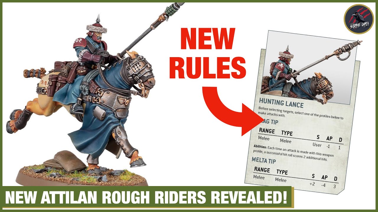 Off With Their Heads!? Attila Rough Riders Revealed For Imperial Guard ...