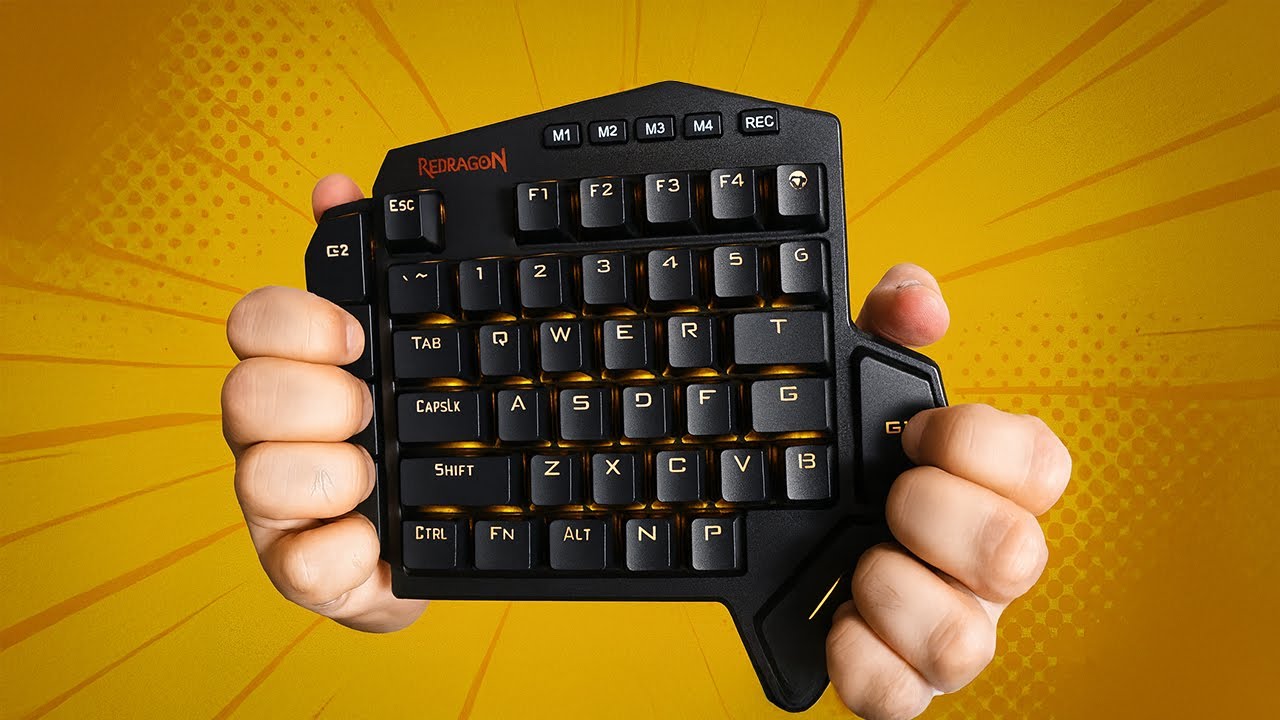 I Tried the BEST One Handed Keyboards and Here's What Happened - YouTube