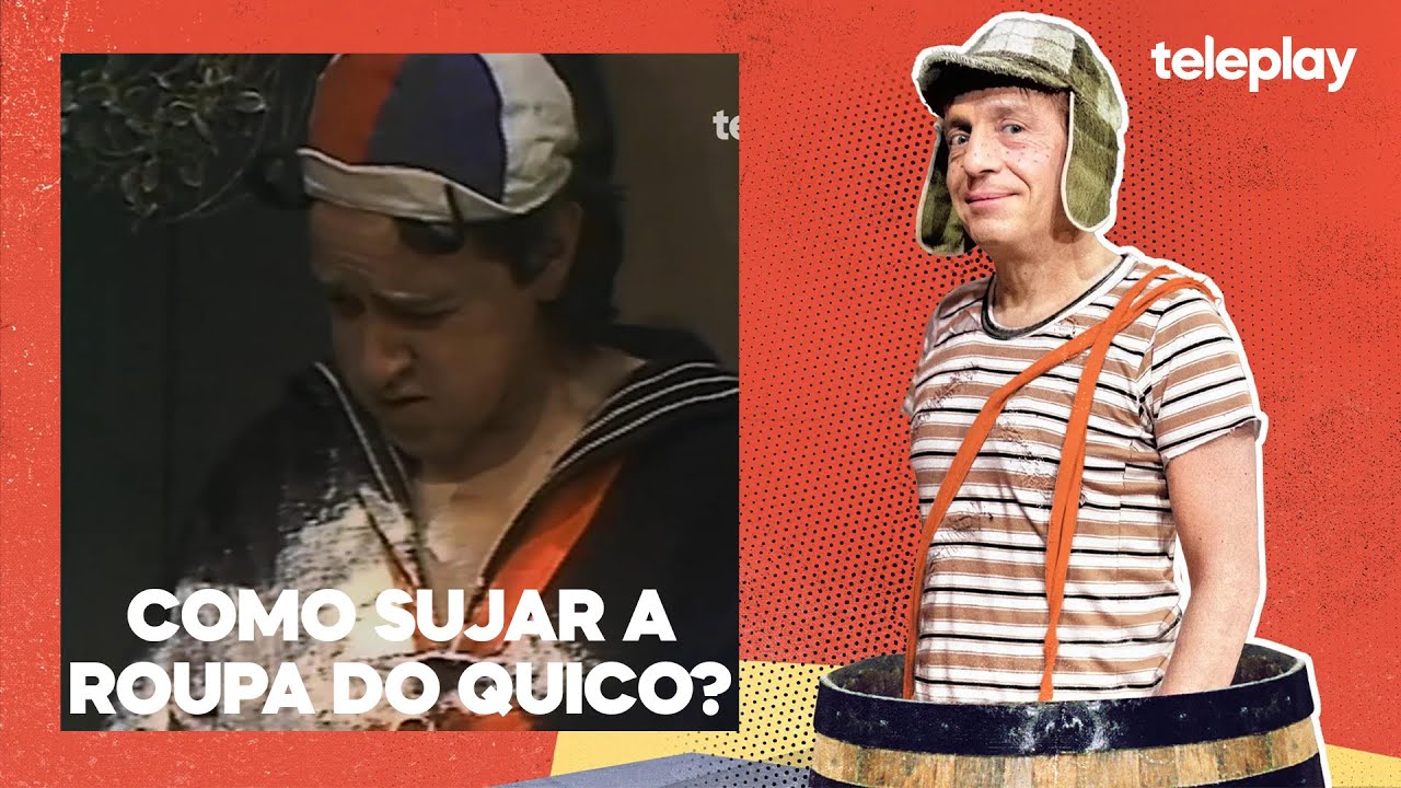 CHAVES: Como sujar a roupa do Quico? | 1973 - YouTube