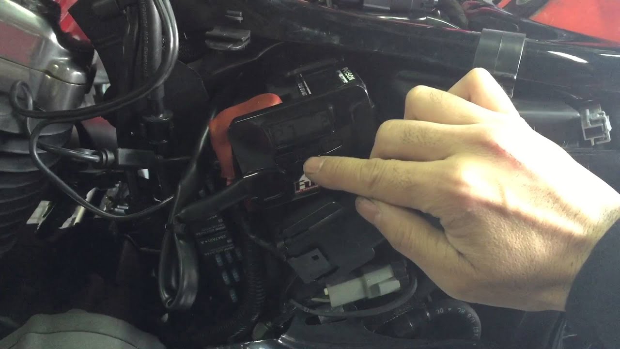 Fuelpak LCD setting - YouTube
