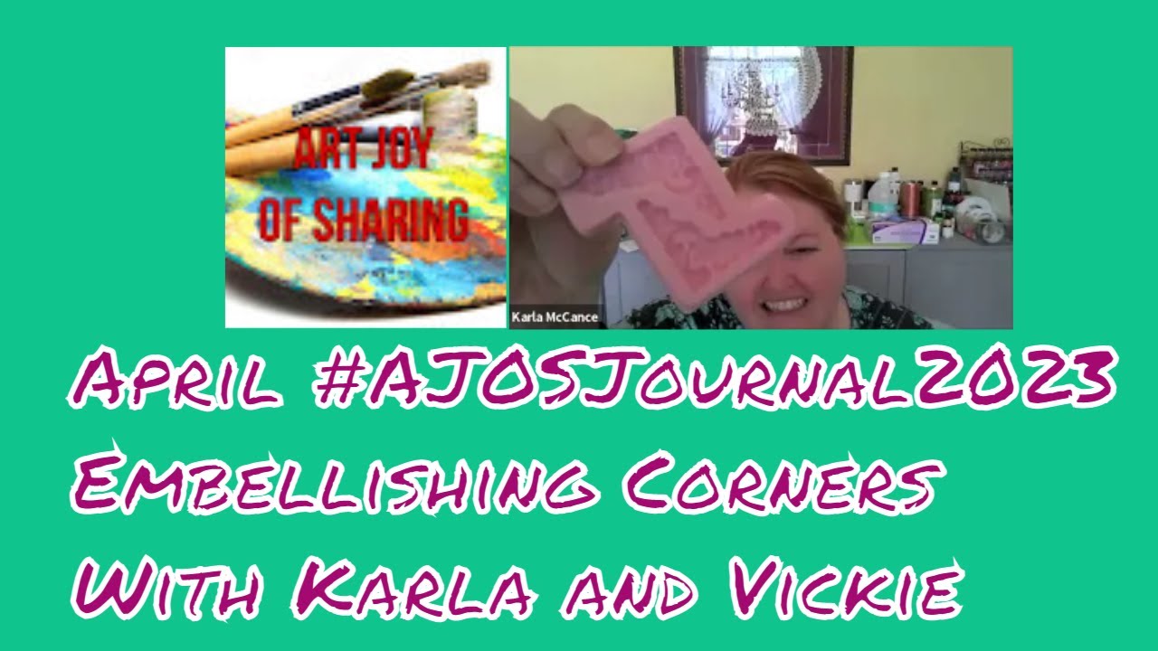 ART Joy Of Sharing April Journal Challenge 2023 - YouTube